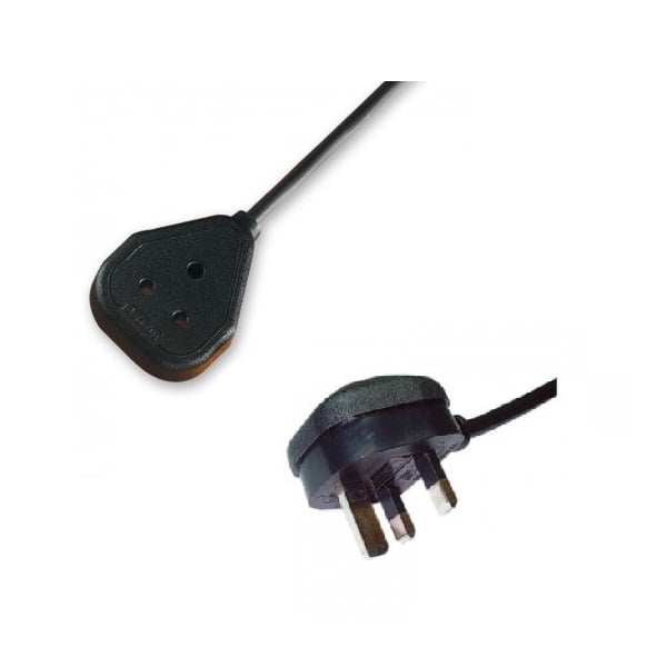 230V 13A Plug to 230V 15A Round Pin Socket Adaptor – Meters 2 U