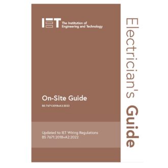 IET On-Site Guide 18th Edition – Meters 2 U